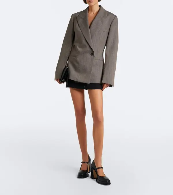 SOULIERS MARTINEZ Casilda Leather Platform Mary Jane Pumps
