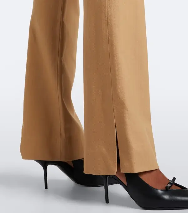 Veronica Beard Corbette Twill Flared Pants