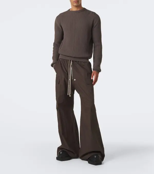 Rick Owens Ribbed-knit Virgin Wool Sweater