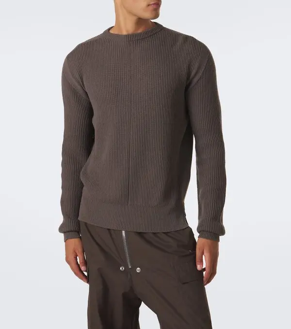 Rick Owens Ribbed-knit Virgin Wool Sweater