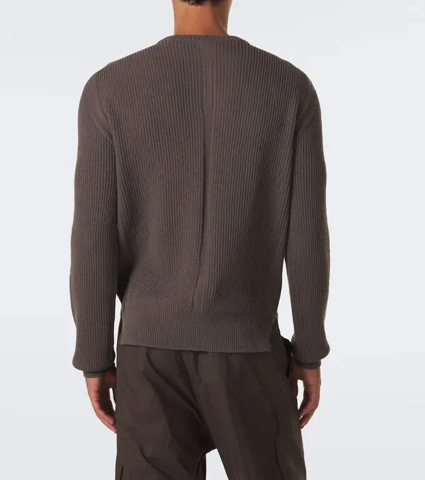 Rick Owens Ribbed-knit Virgin Wool Sweater