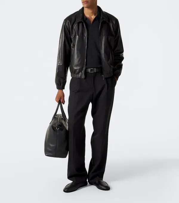 John Lobb Kingston Ii Leather Slip-on Shoes