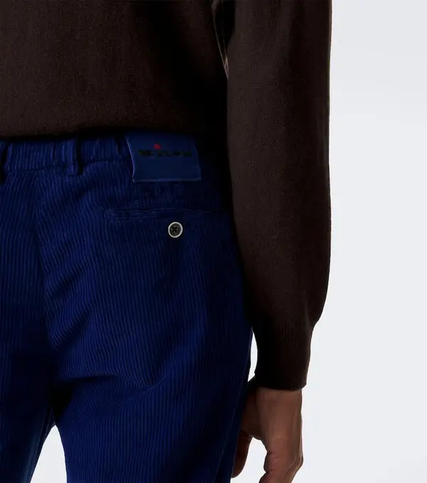 Kiton Cotton Straight Pants