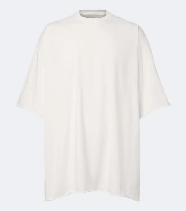 Rick Owens Tommy Y Oversized Cotton Jersey T-shirt - White