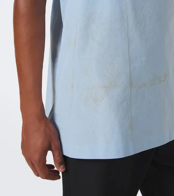Prada Printed Cotton Top