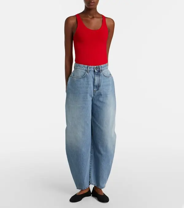RÓHE Barrel-leg Jeans