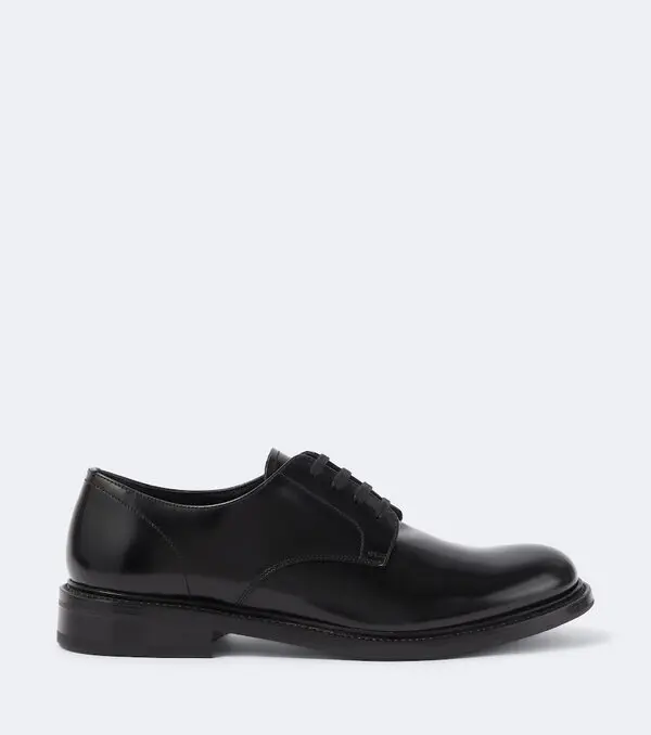 Prada Leather Derby Shoes