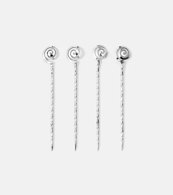 TAVARES 1922 Set Of 4 Sterling Cocktail Pins