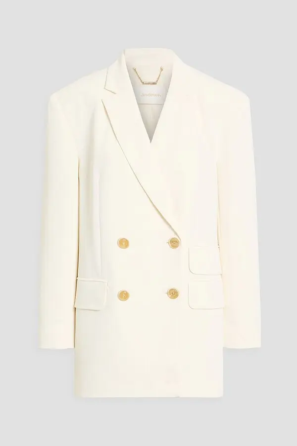 Zimmermann Doublebreasted Twill Blazer