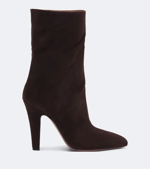 Paris Texas Suede Ankle Boots