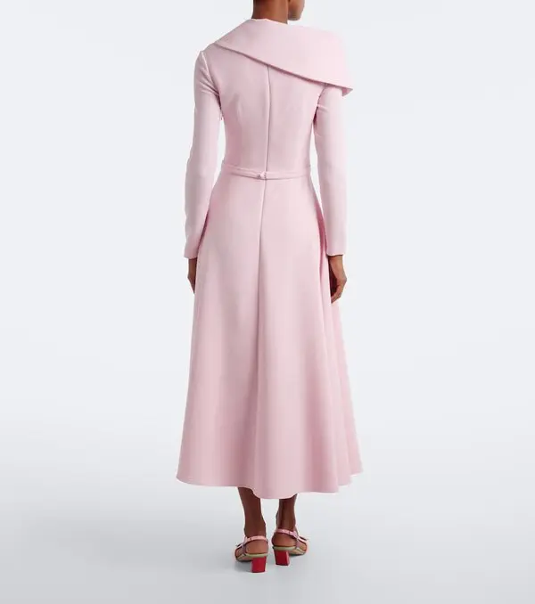 Safiyaa Odelle Asymmetrical Midi Dress