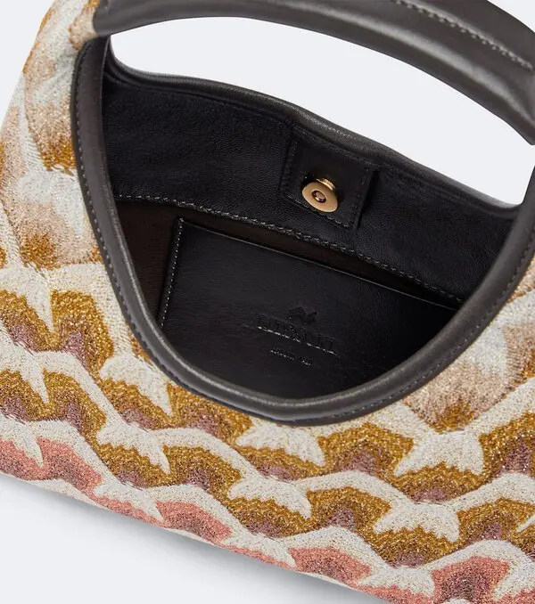 Missoni Wave Small Lamé Top-handle Bag