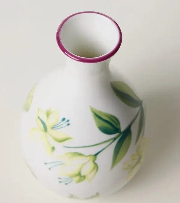 GINORI 1735 Florenza Floral Porcelain Vase