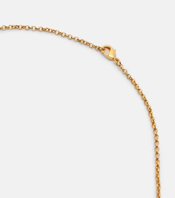 Khaite Keefe 18kt -plated Pendant Necklace