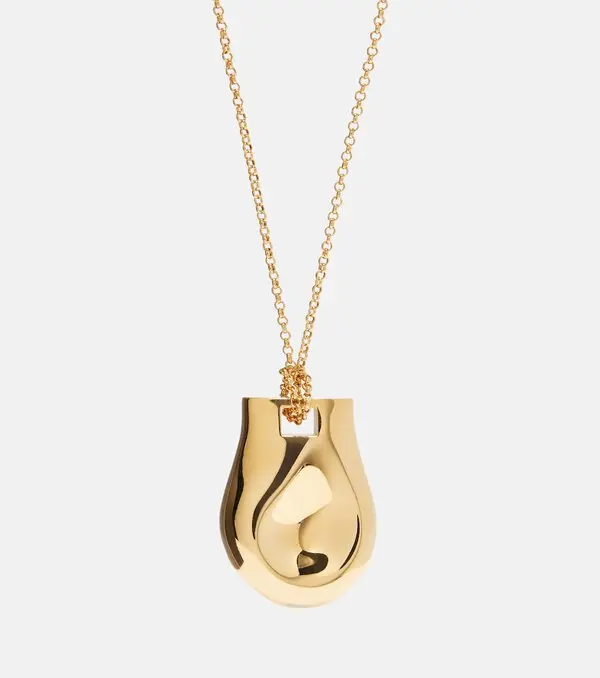 Khaite Keefe 18kt -plated Pendant Necklace - Gold