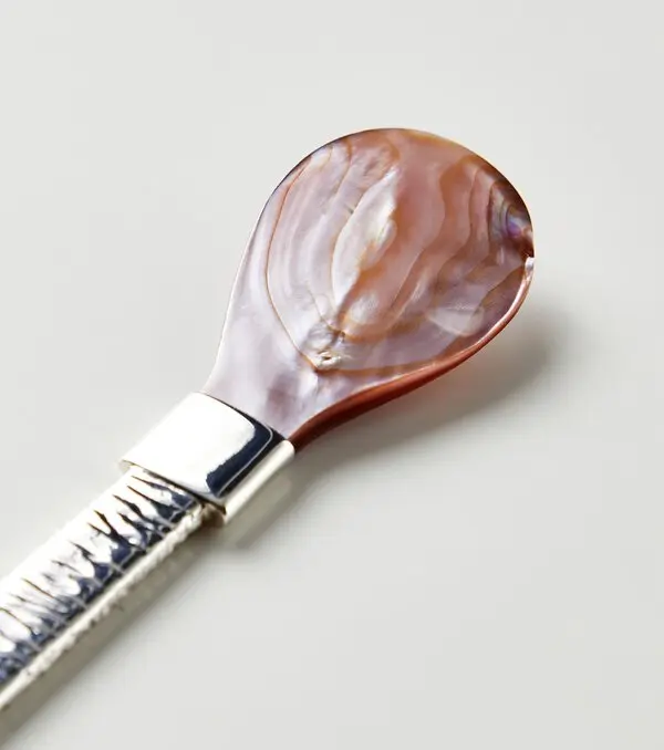 TAVARES 1922 Shell Sterling Caviar Spoon