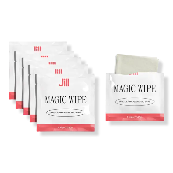JILL Pre-dermaplane Oil Magic Wipes