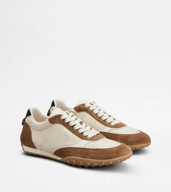 TOD'S Sneakers In Suede And Fabric