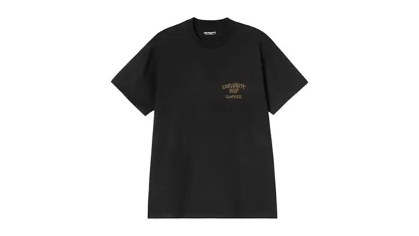 Carhartt Work In Progress Short Sleeve "coffee Break" T-shirt - Black