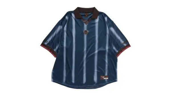 TRAVIS SCOTT Cactus Jack X Nike France Total 90 Retro Jerseyin - Blue/white