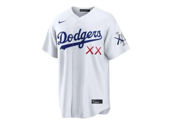 KAWS Nike Mlb Stadium Los Angeles Dodgers Jersey