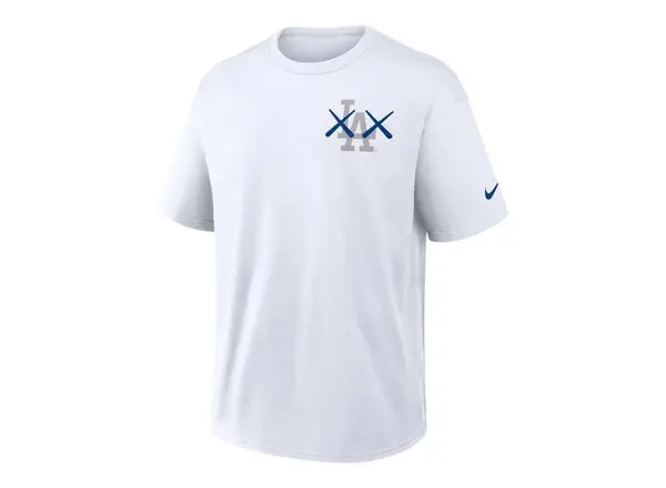 KAWS Nike Mlb Fanatics Fest Elevated Max 90 Los Angeles Dodgers Tee Shirt