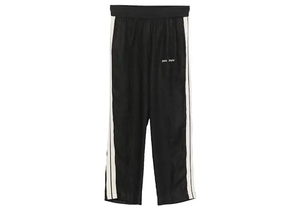Palm Angels Classic Logo Linen Track Pants