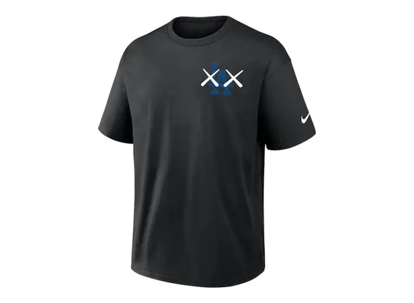KAWS Nike Mlb Fanatics Fest Elevated Max 90 Los Angeles Dodgers Tee Shirt