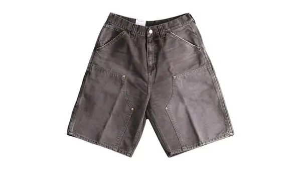 Carhartt Work In Progress Og Double Knee Destroy Wash Shorts
