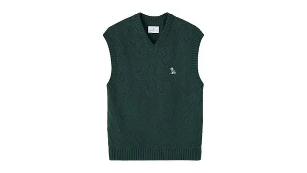 OVO Golf Basketweave Sweater Vest