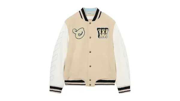 Off-White Star Logo Varsity Jacket