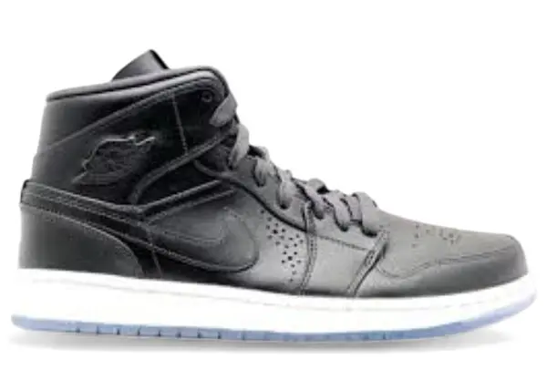 JORDAN 1 Mid Nouveau Black Icein