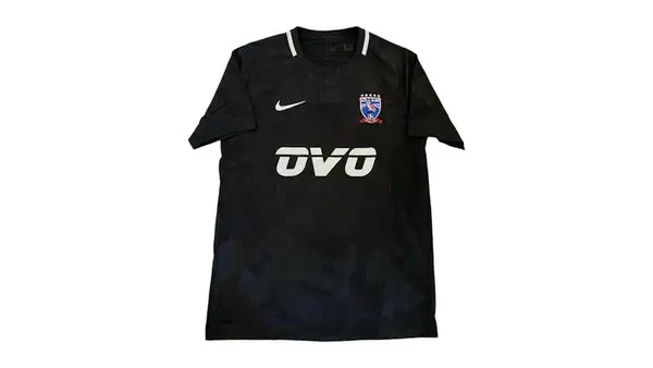 Nike X Ovo Uk Wireless Wave Friends & Family Exclusive Soccer Jersey - Black