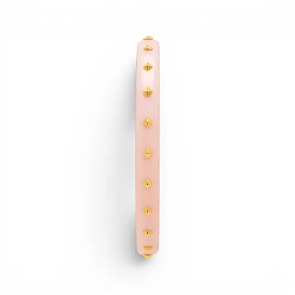 MICHAEL NASH JEWELRY Clementine Studded Rose Resin Bangle