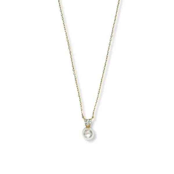 Argento Vivo Scarlette Pearl And Crystal Pendant Necklace - Red