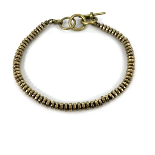 Rachel Nathan Slim: Pyrite Bracelet