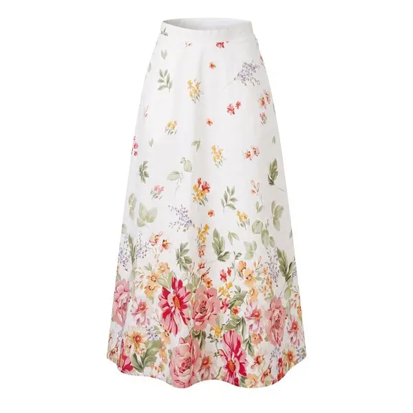 Yumi Kim Sicilia Morning Rise Floral Maxi Skirt