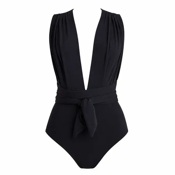 ROSIE BILLINGTON Multi-way Swimsuit - Black
