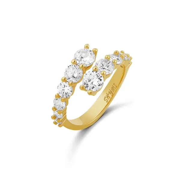SHYMI Round Coil Ring - Gold
