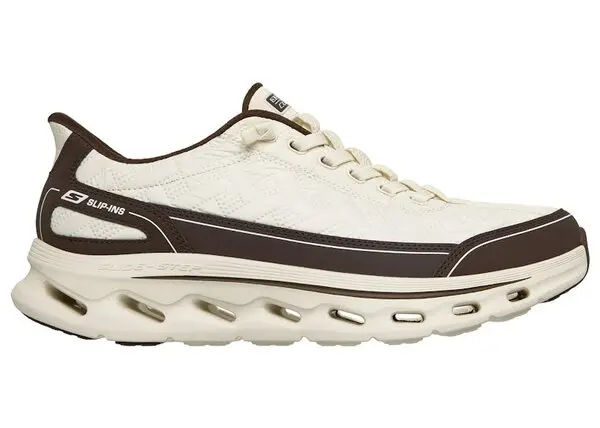 Sketchers Slipins Go Walk Glidestep 2.0 Cozy Fit Walkerin - Tan/brown