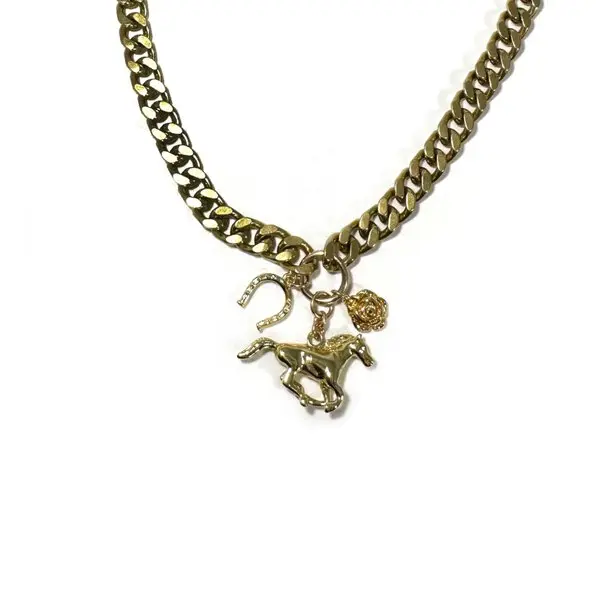 Rachel Nathan Rodeo Curb Necklace