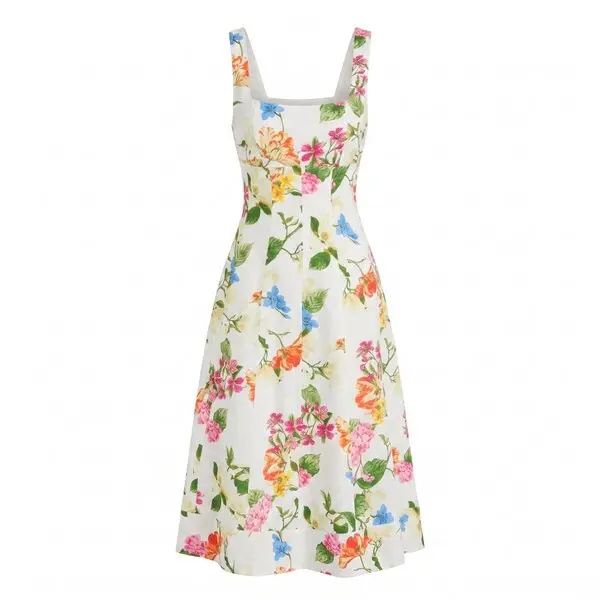 Yumi Kim Koa Linen Dress - White