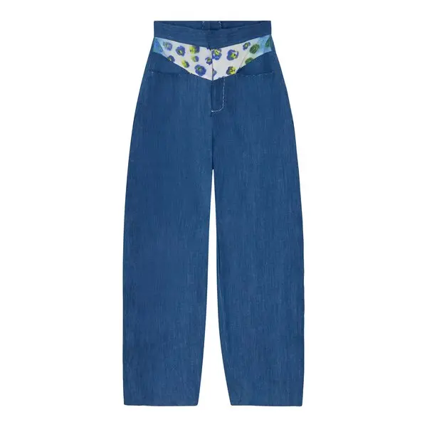 MAISON LOUIS The Balloon Denim Trousers
