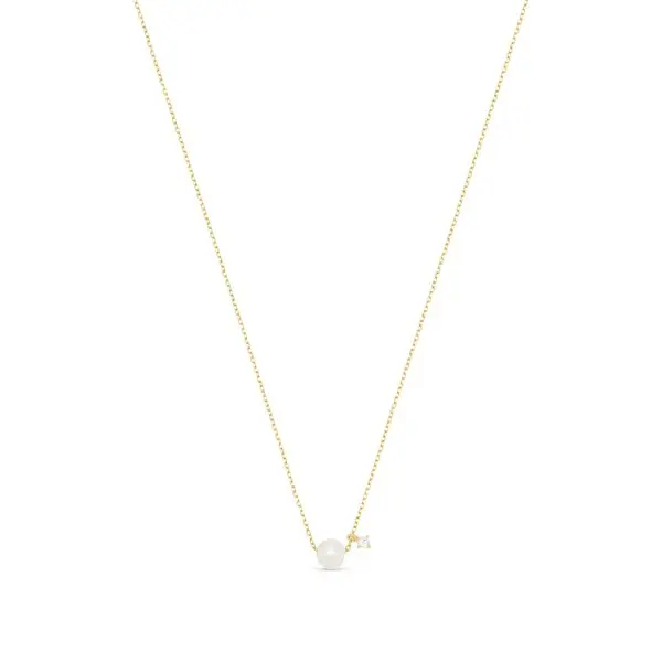ESTERAH Pearl & Sparkle Necklace