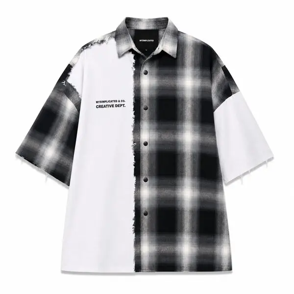 MYSIMPLICATED Grey / White ® Grey Division Overshirt