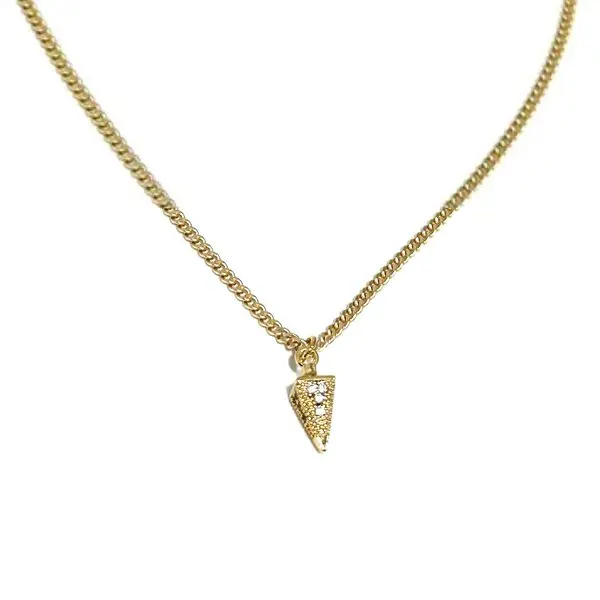 Rachel Nathan Art Deco Drop Necklace