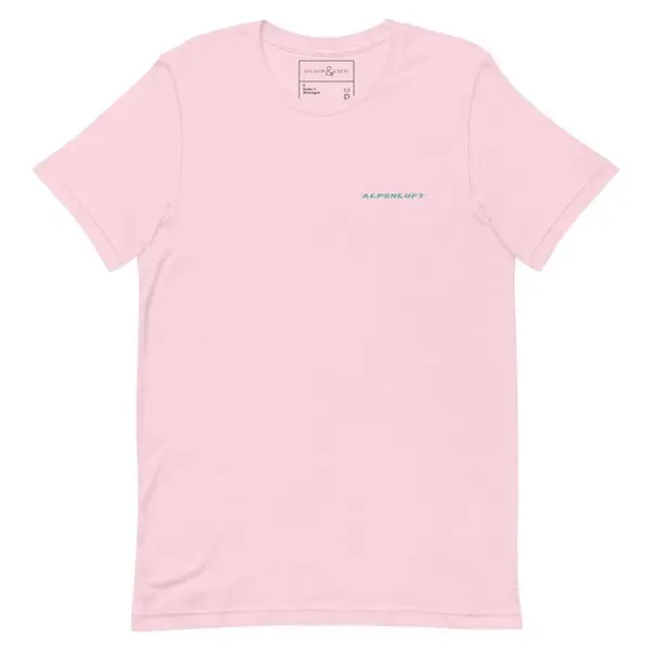 ANCHOR & CREW Cotton Higher Grounds Postmark Organic Cotton T-shirt - Pink