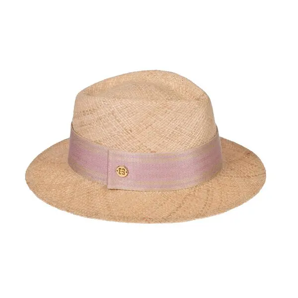 SIBI HATS Raffia Straw Fedora