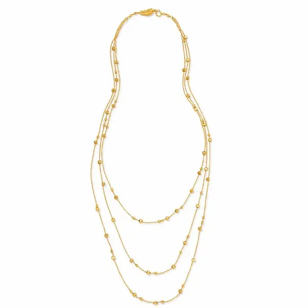 POUPETTENYC Pepitas Triple Necklace - Gold