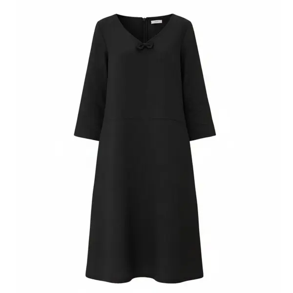 LEMUSE Sun V-neck Linen Dress